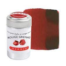 Fountain Pen Ink - Rouge Grenat - Cartridge – theblokdsm