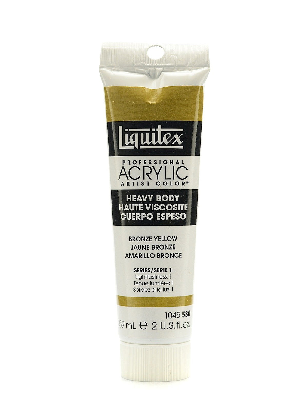 Heavy Body Professional Artist Acrylic Bronze Yellow, 2 oz. – theblokdsm