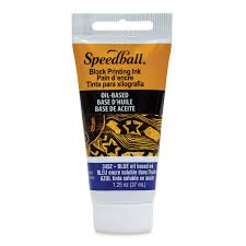 Speedball® Oil-Based PRINTING INK Turquoise 1.25oz – theblokdsm