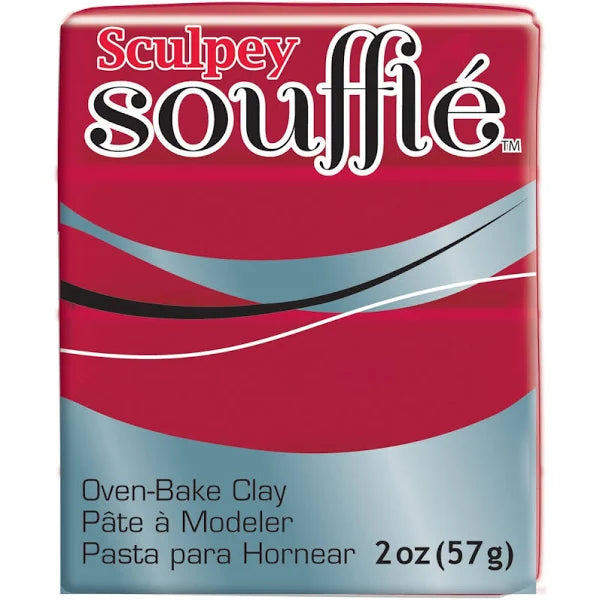 Sculpey Souffle Clay 2oz-Cherry Pie – theblokdsm